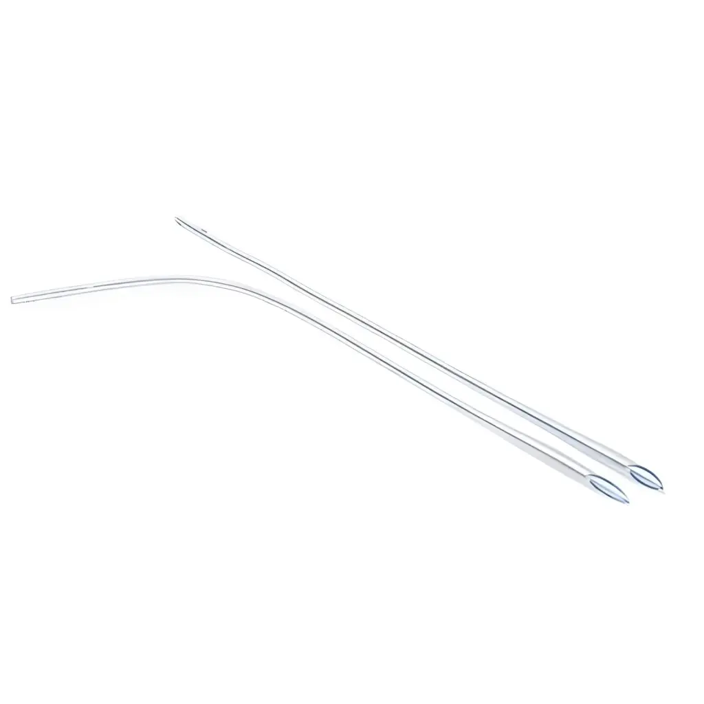 Cateter toracico recto de pvc termo sensible radiopaco 20Fr 20" 51cm ...